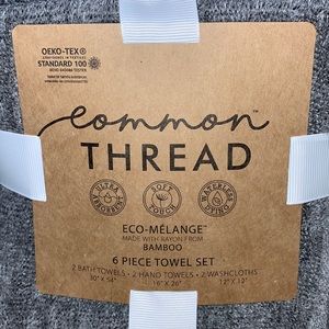 Common Thread | Bath | Common Thread Towel Set 6piece Bath Hand Wash ...